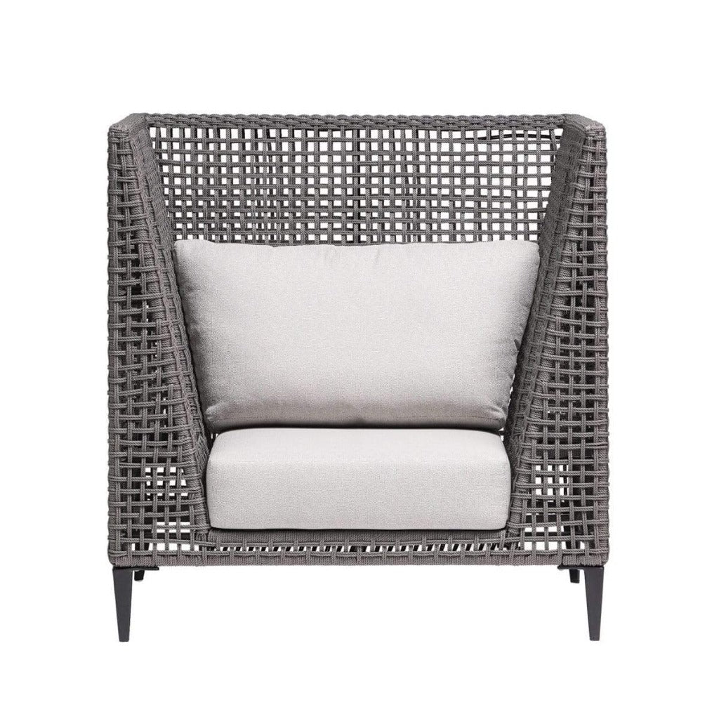 Ratana Genval High Back Chair | Wicker Land Patio Victoria