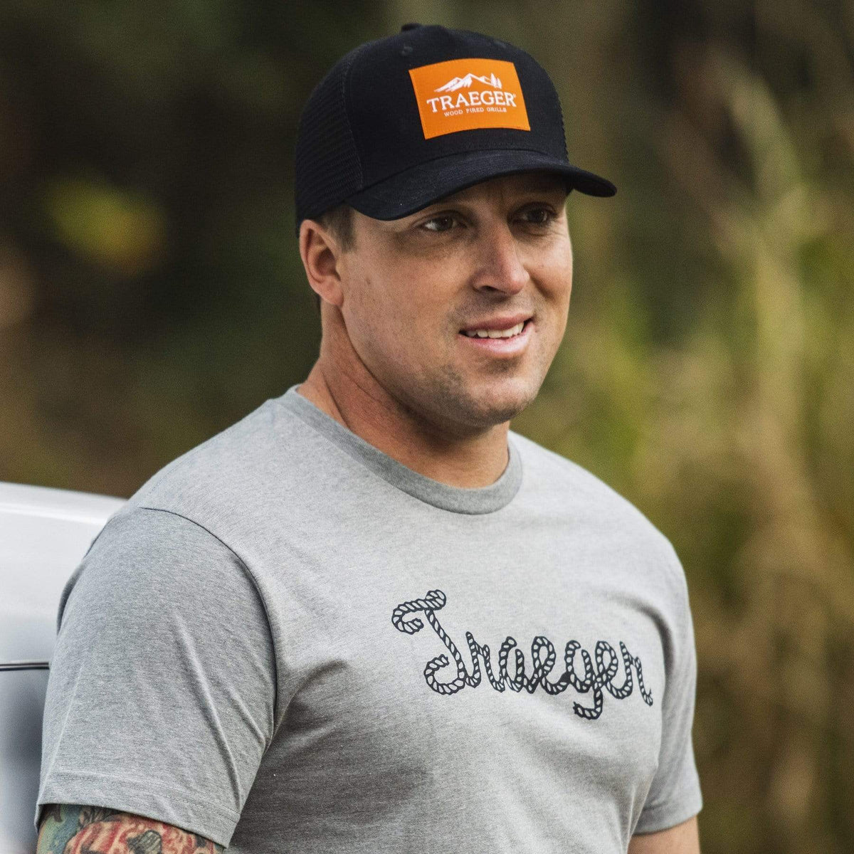 Traeger Logo Curved Brim Hat | BBQ Land Calgary Kelowna Victoria ...